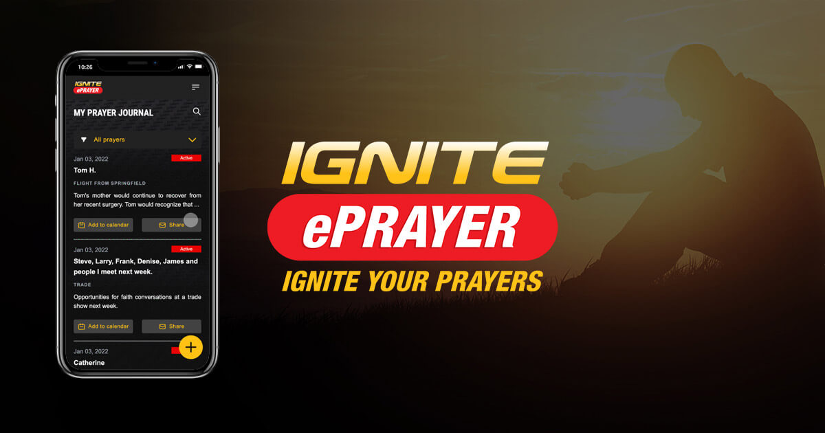 Ignite ePrayer App | Ignite America
